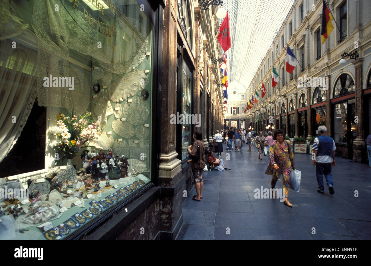Lace shop brussels belgium hi-res stock photography and images - Alamy