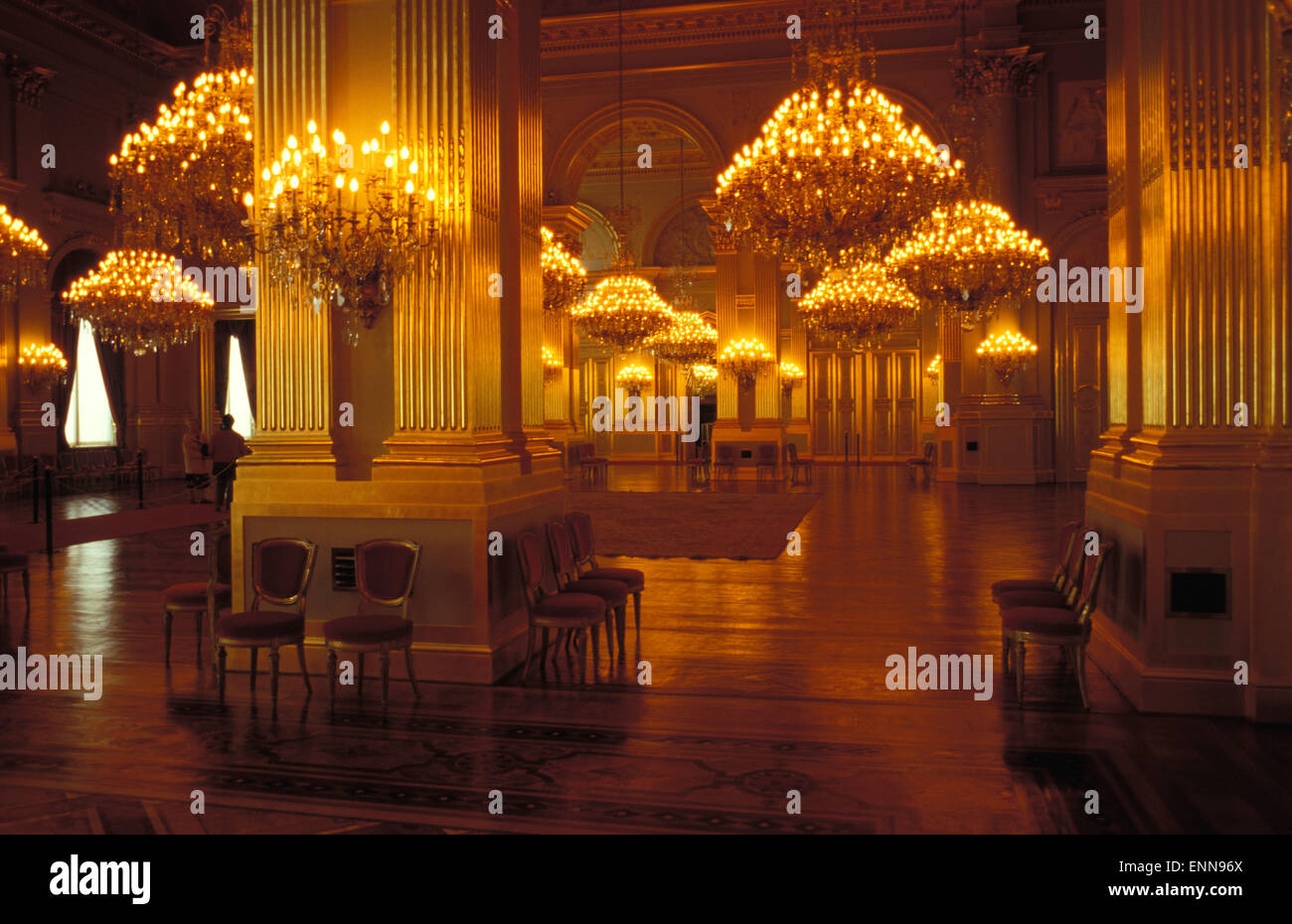 Palais royal throne room brussels hi-res stock photography and images ...
