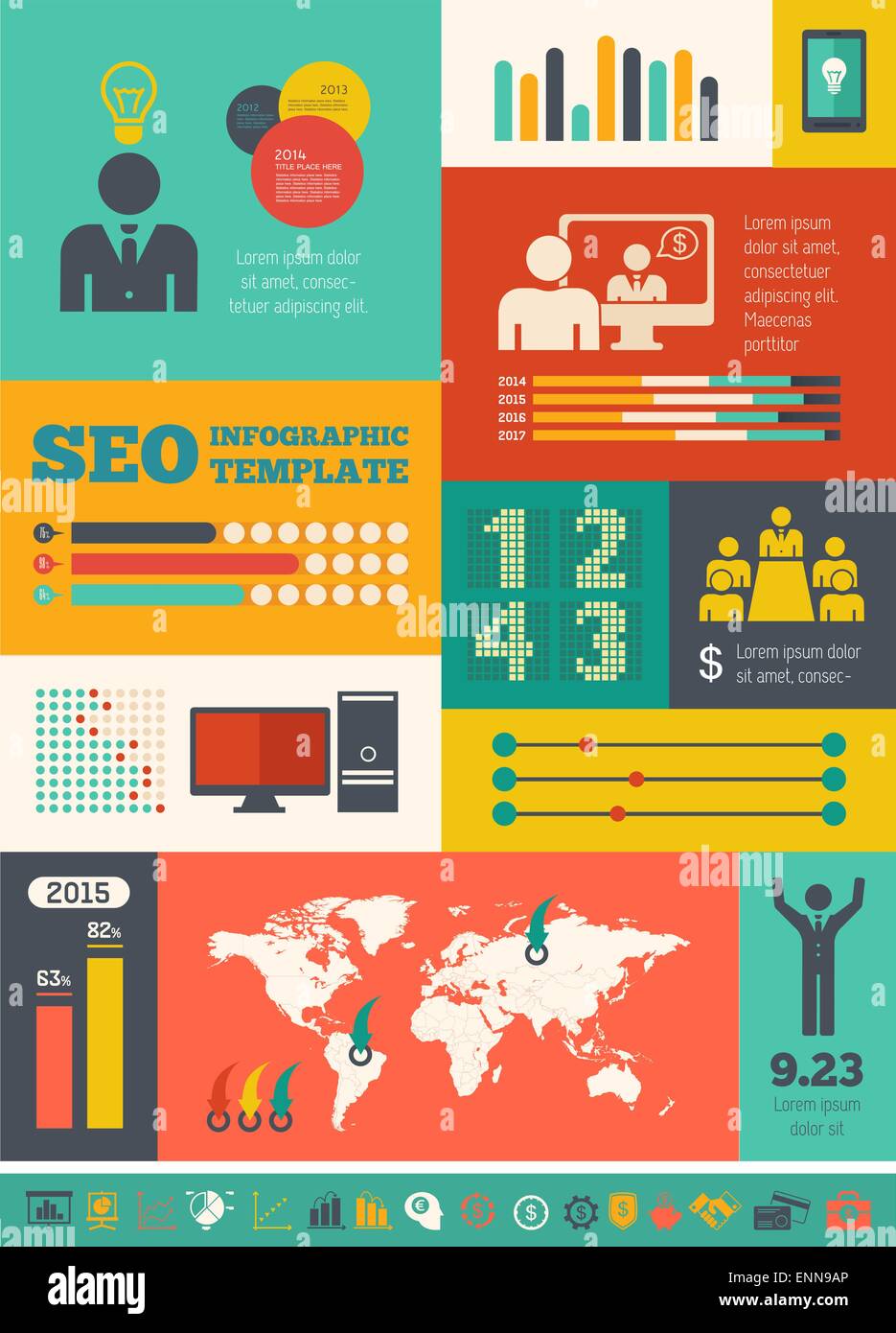 Infographic Creative Design Vector Set 82