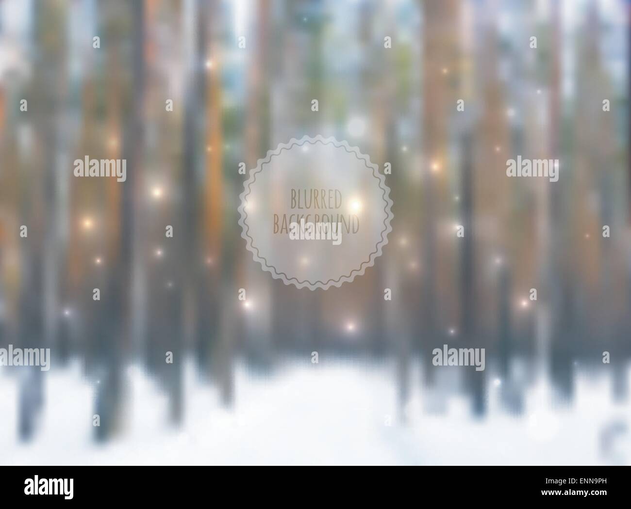 Blurry forest Stock Vector Images - Alamy