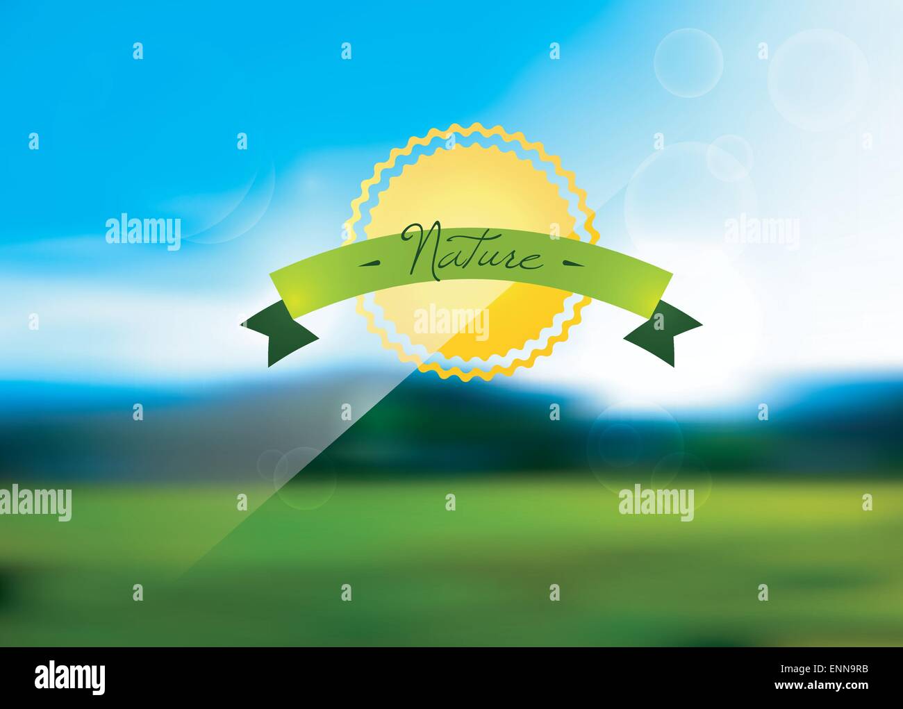 Natural blurred Stock Vector Images - Alamy