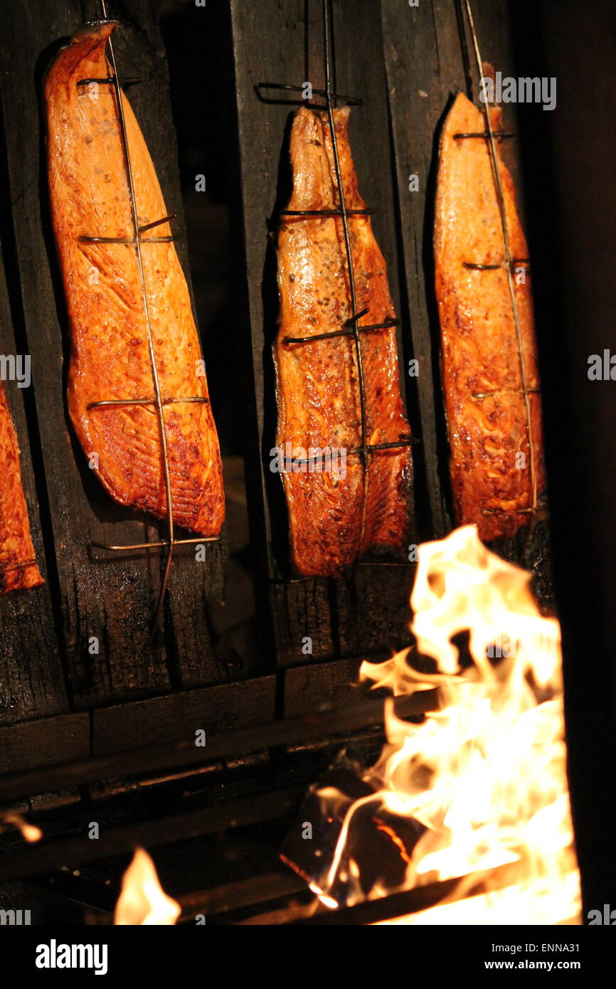 Fire Smoked Salmon