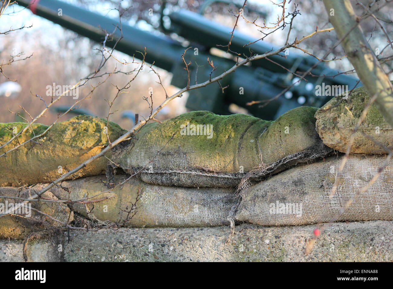 Ack ack gun hi-res stock photography and images - Alamy