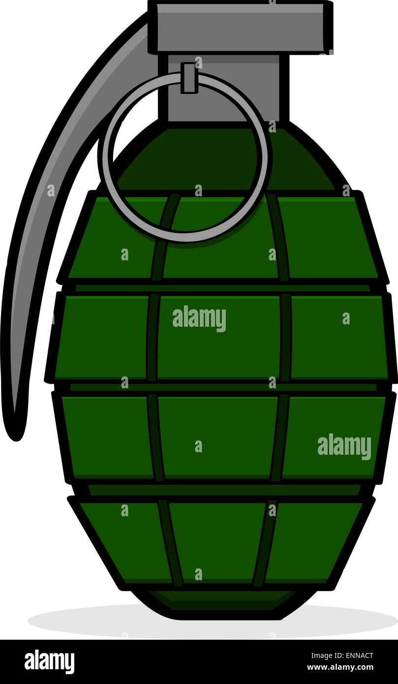 Grenade cartoon hi-res stock photography and images - Alamy