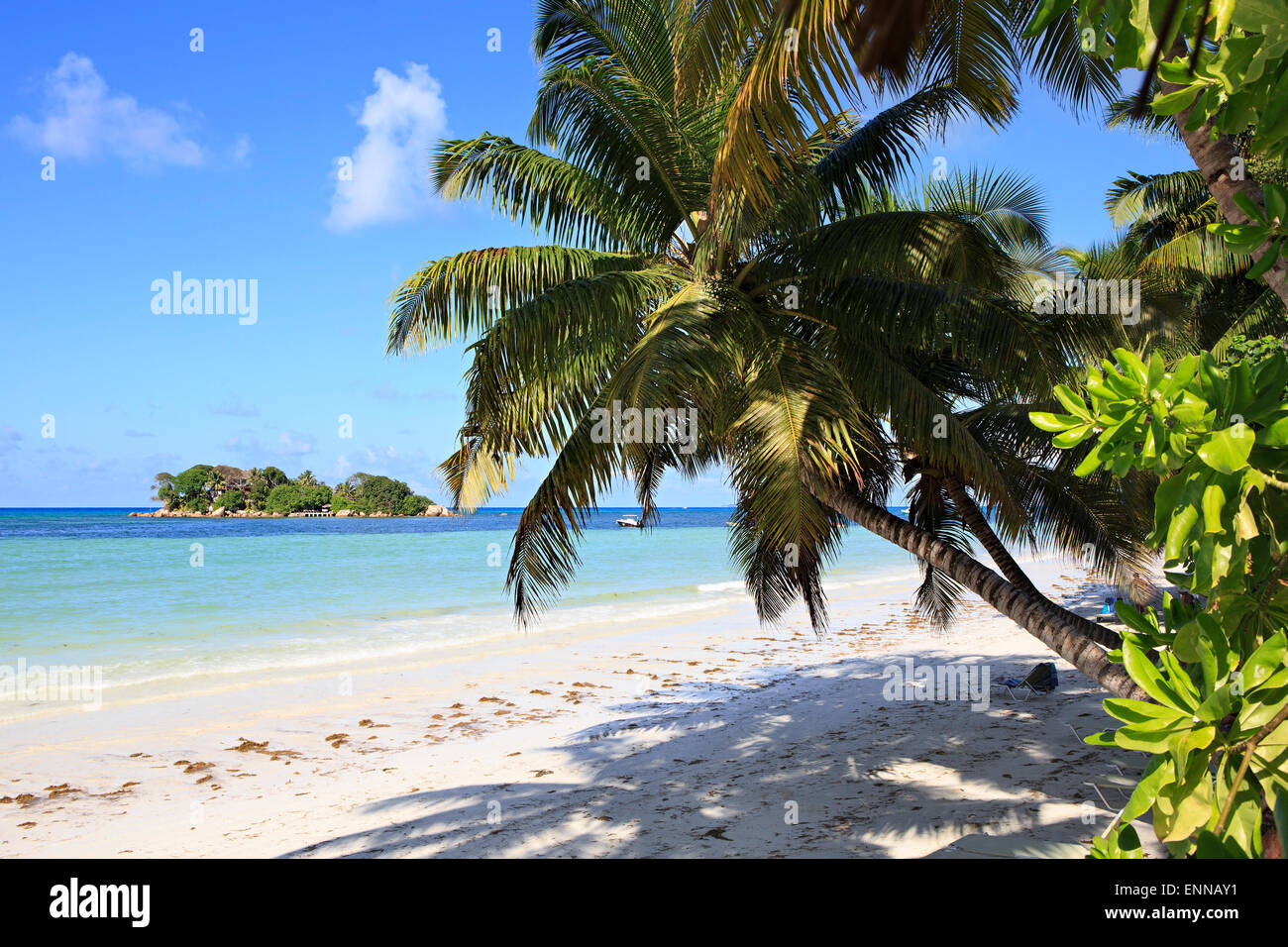 Cote beach praslin seychelles hi-res stock photography and images - Alamy