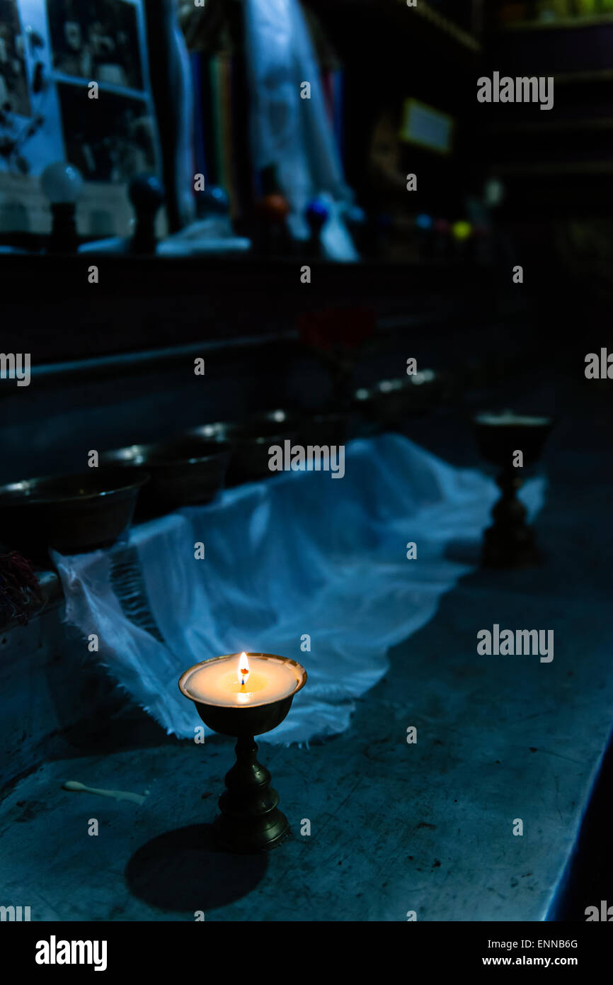 Candle lit shrine hi-res stock photography and images - Alamy
