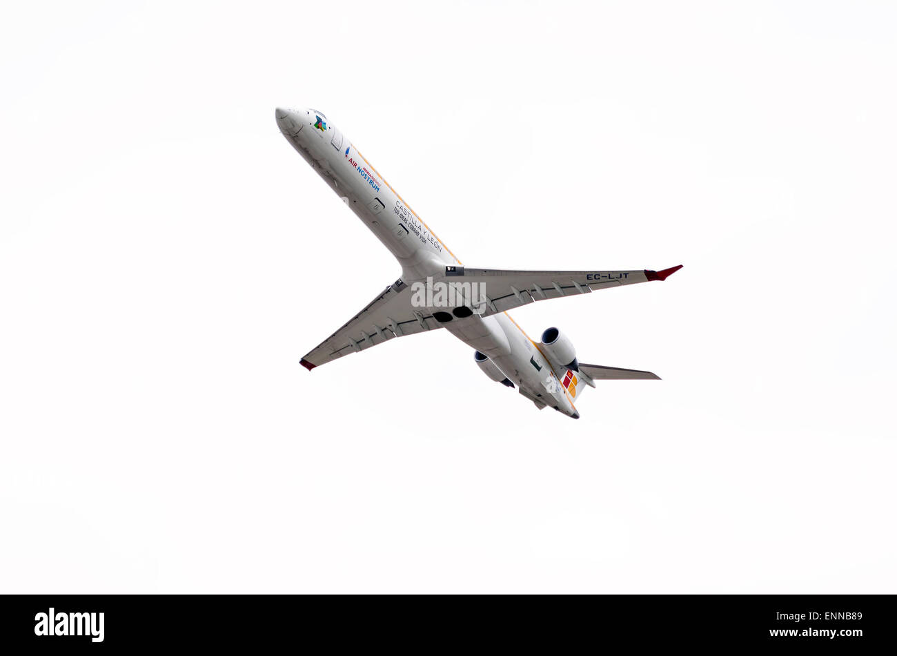 Aircraft bombardier canadair crj 1000 air hi-res stock photography and ...