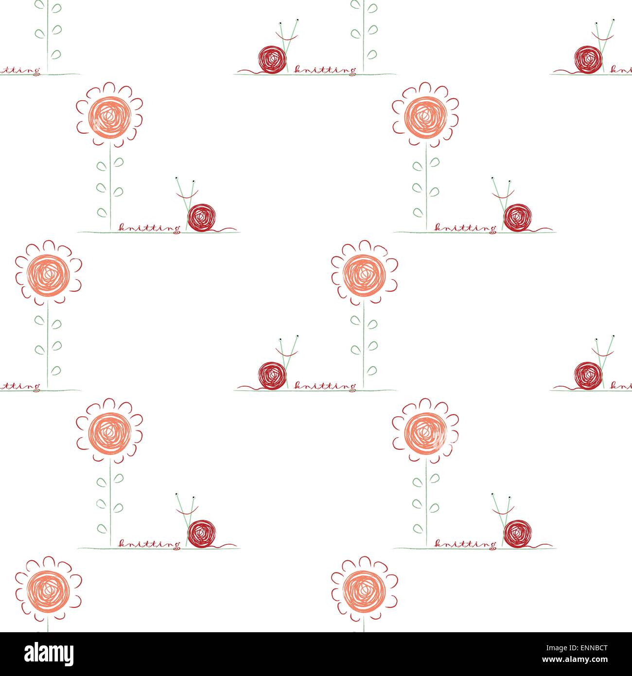 Seamless knitting Cut Out Stock Images & Pictures - Alamy