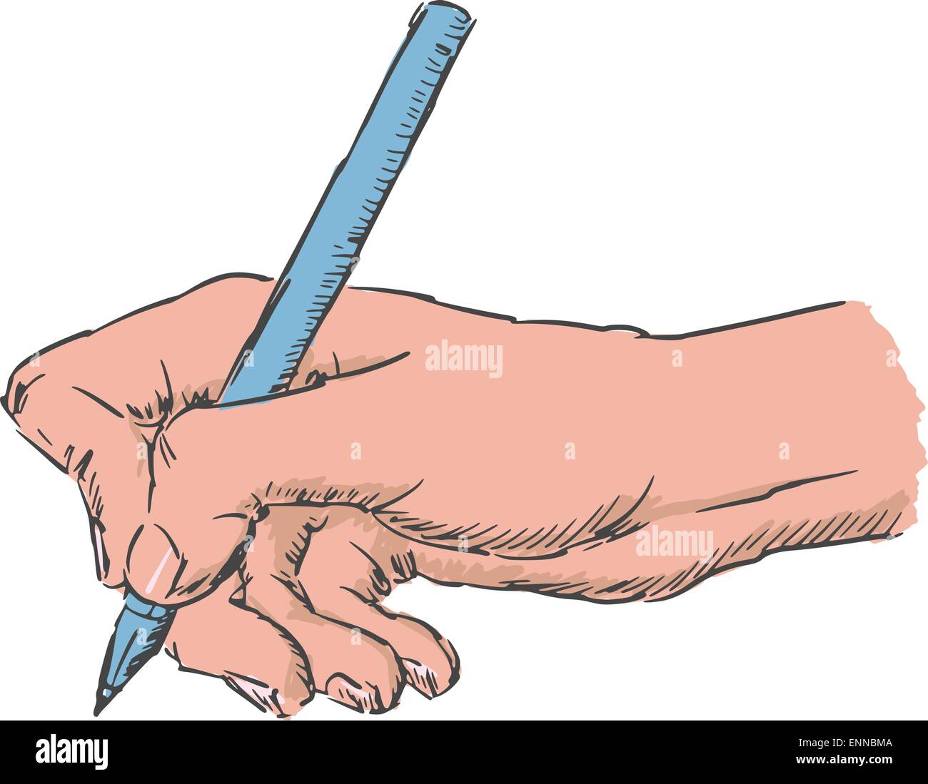 Hand business woman pointing Stock Vector Images - Alamy