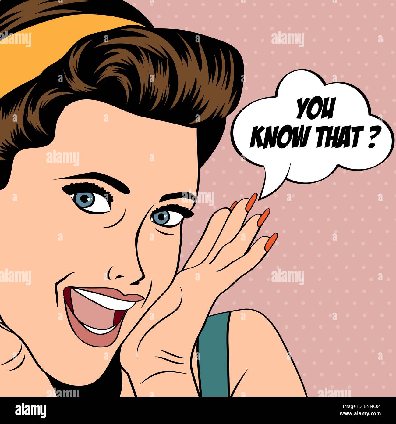 Woman in comics hi-res stock photography and images - Alamy