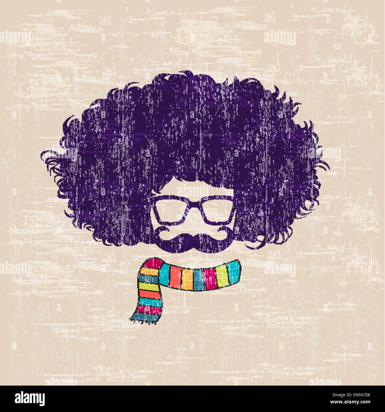 Fashion silhouette in hipster style Stock Vector Image & Art - Alamy