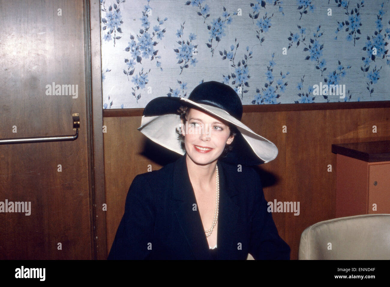 Die niederländische Schauspielerin und Model Sylvia Kristel, ca. 1980er ...
