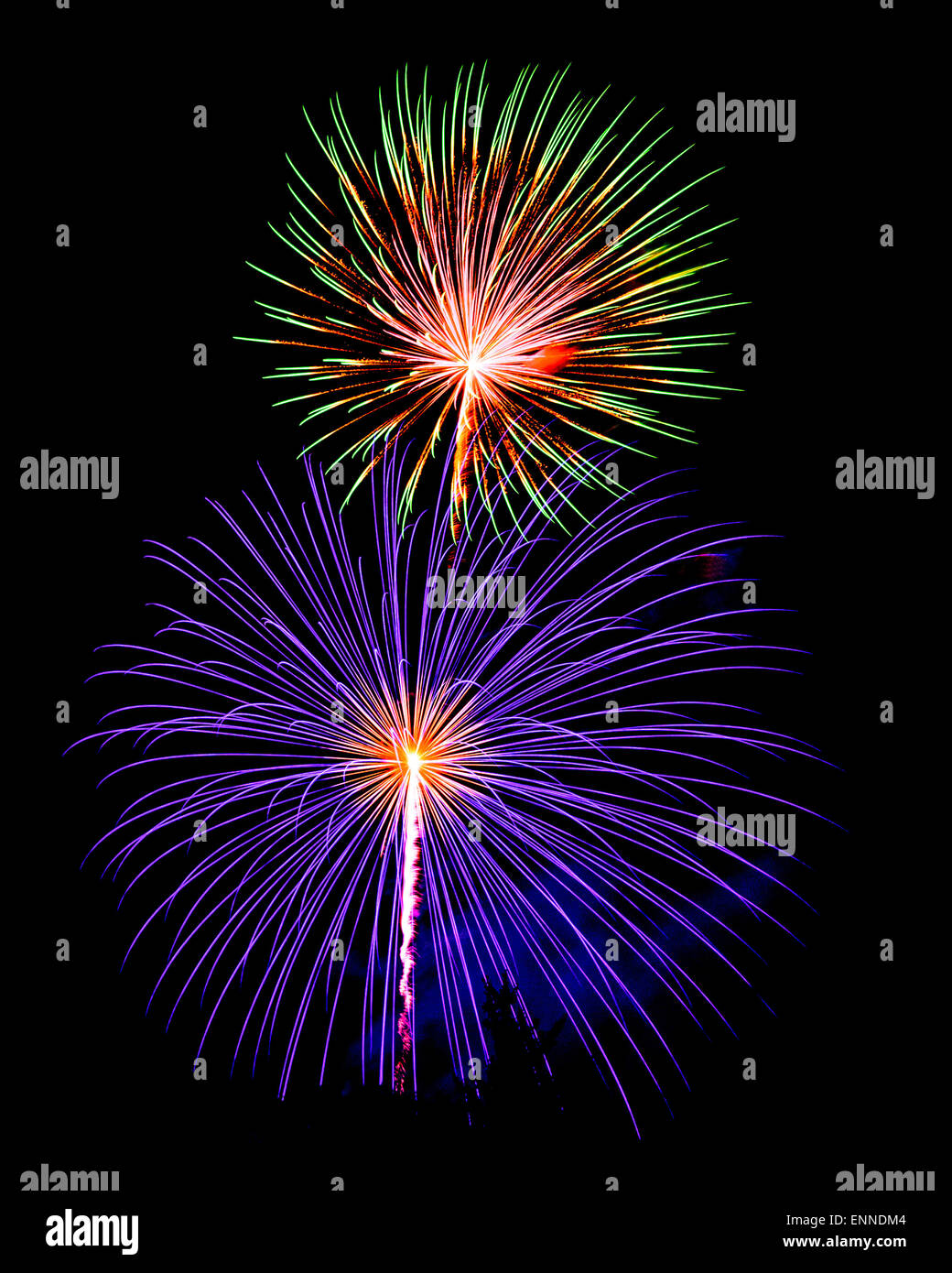 Fourth of july fireworks hi-res stock photography and images - Alamy