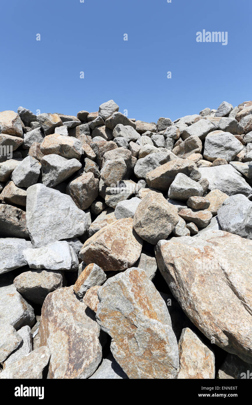 stack of limestone mound for building Stock Photo - Alamy