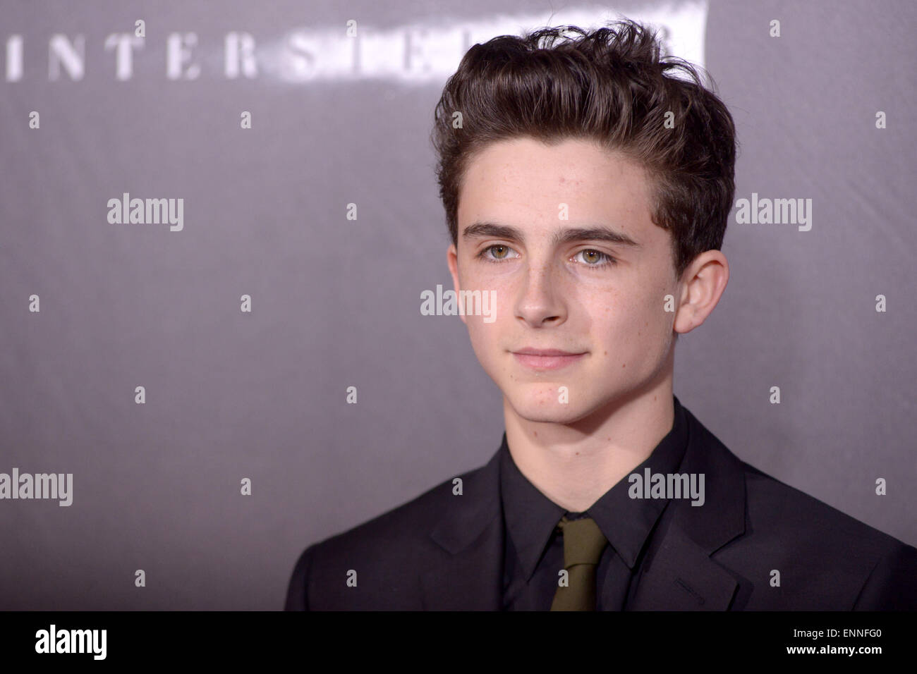 Interstellar timothee chalamet High Resolution Stock Photography and ...