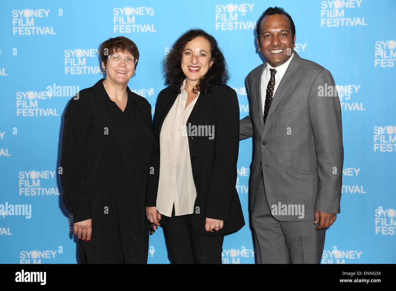 6 May 2015. 62nd Sydney Film Festival launch, L-R: Programs Manager ...