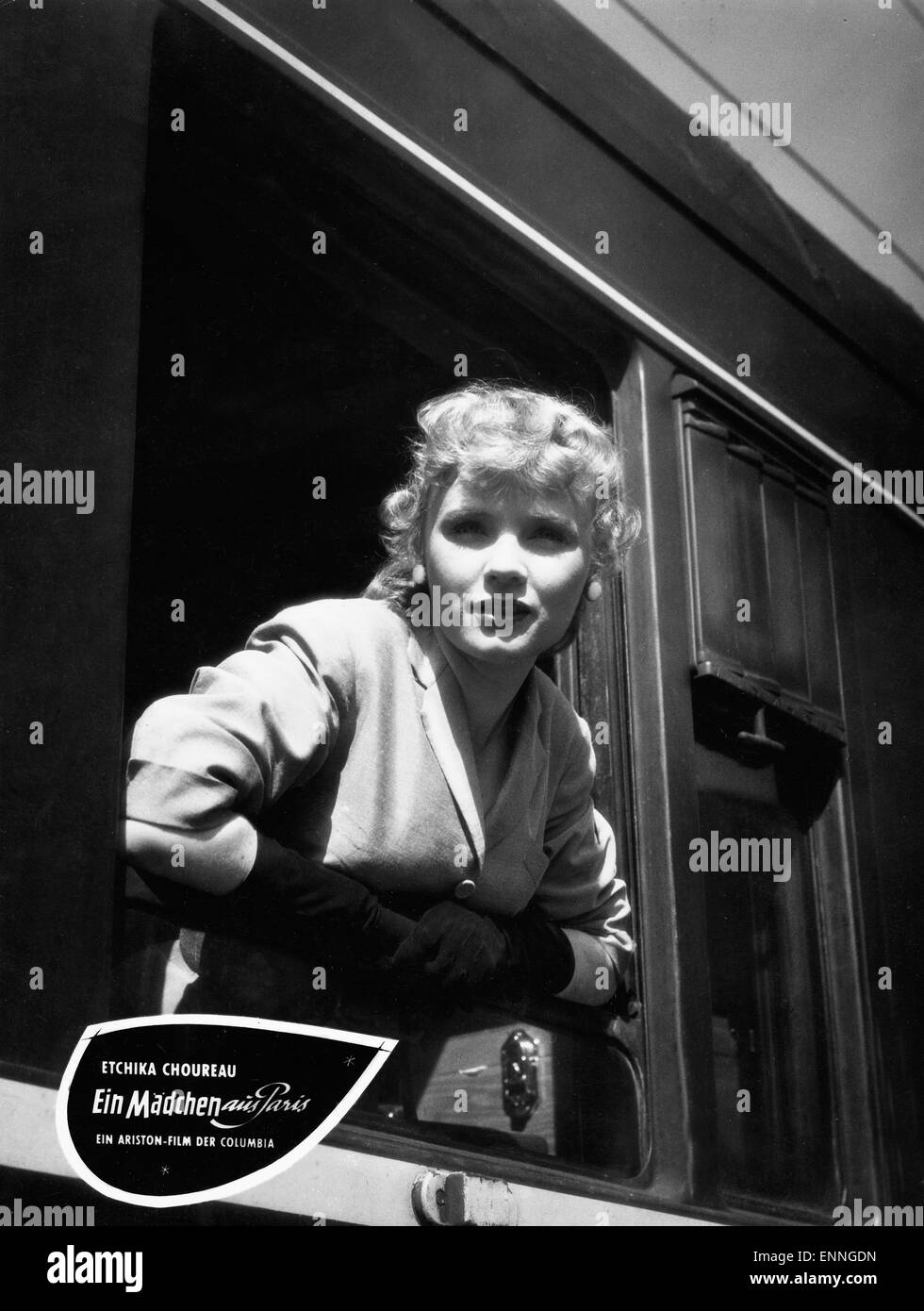 Ein Mädchen aus Paris, Deutschland 1954, Regie: Franz Seitz. Darsteller ...