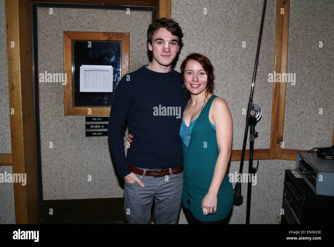 Recording session for Broadway's The Last Ship held at Avatar Studios ...