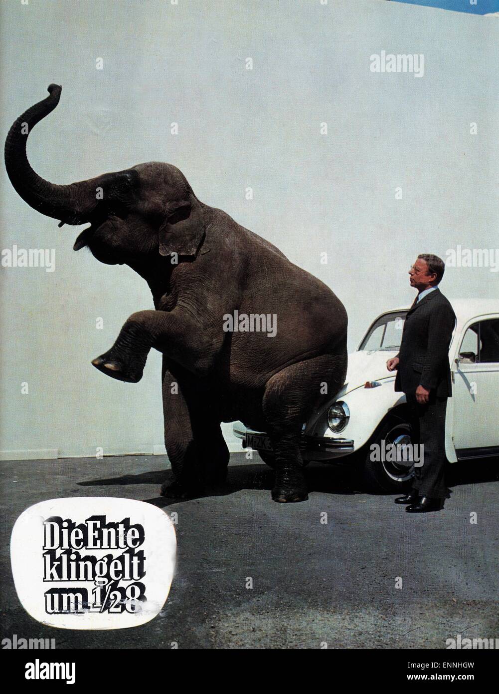 Die Ente klingelt um halb acht, Deutschland 1968, Regie: Rolf Thiele ...