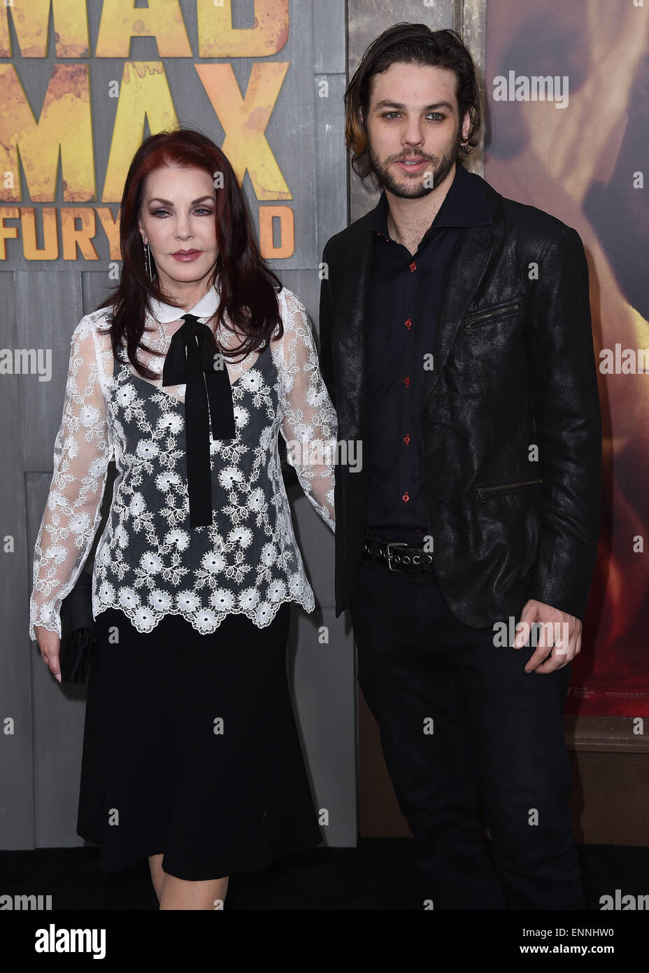 Hollywood, California, USA. 7th May, 2015. Priscilla Presley & Navarone ...