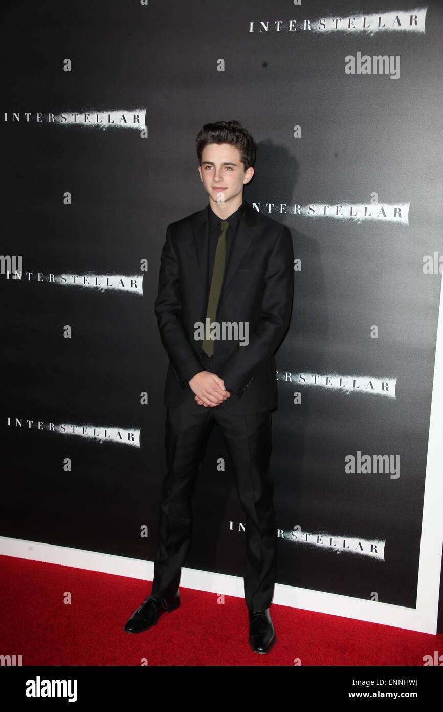 Interstellar timothee chalamet hi-res stock photography and images - Alamy