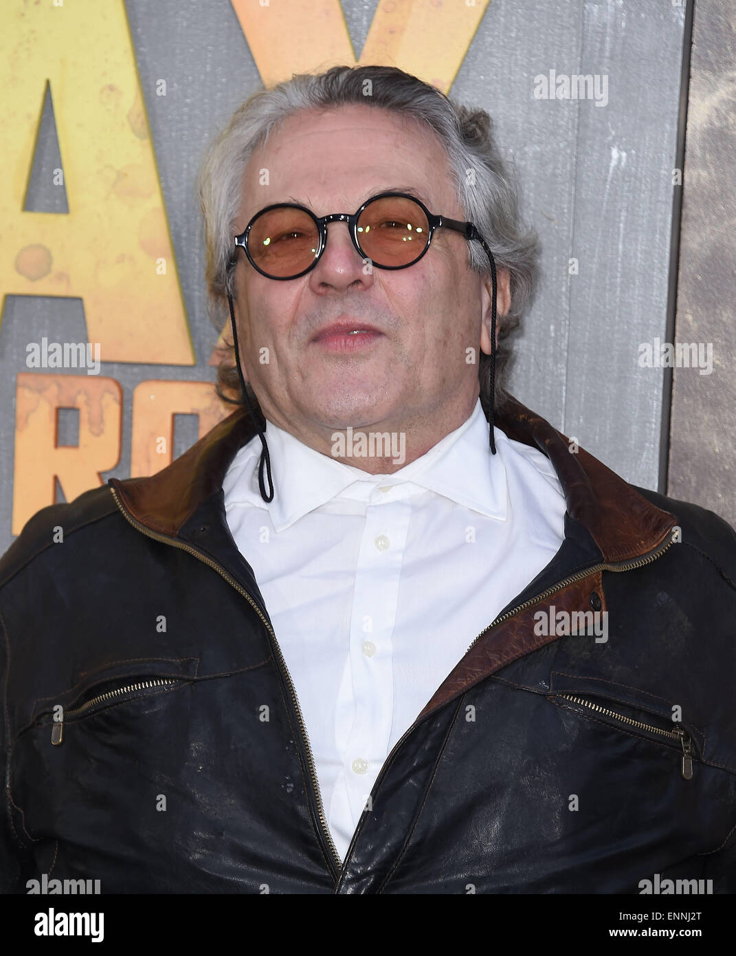 Hollywood, California, USA. 7th May, 2015. George Miller arrives for ...