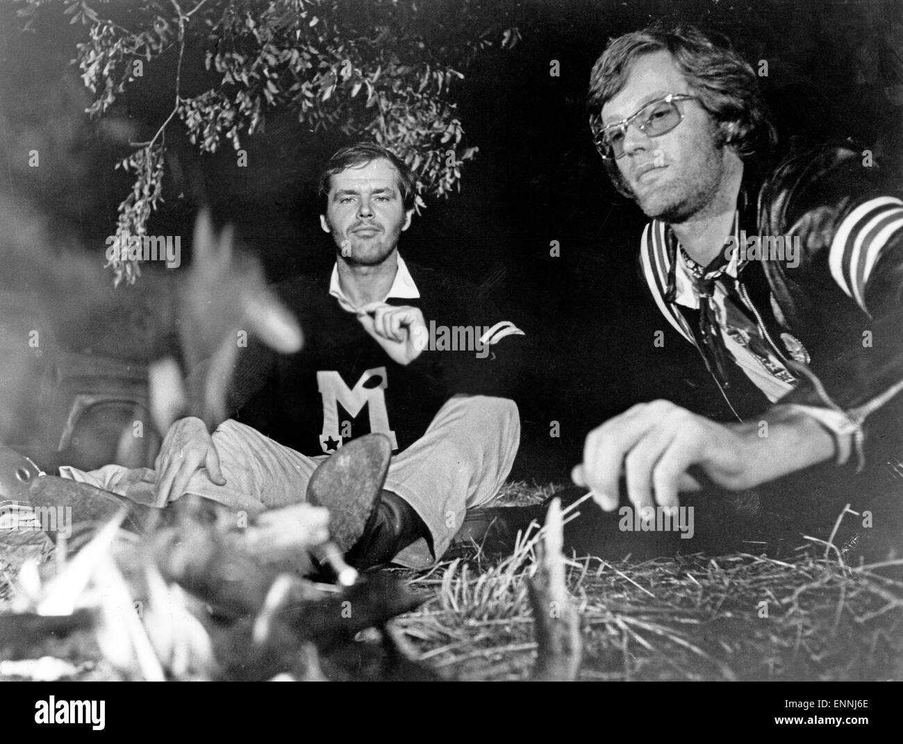 Easy rider jack nicholson Black and White Stock Photos & Images - Alamy