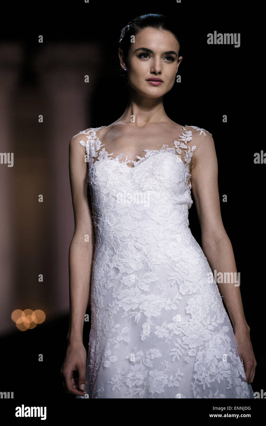 Barcelona, Catalonia, Spain. 8th May, 2015. Spanish model BLANCA ...