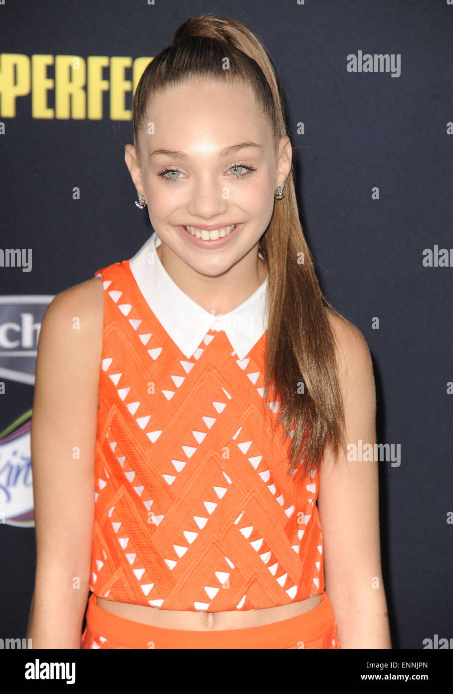 Los Angeles, California, USA. 8th May, 2015. Maddie Ziegler attending ...