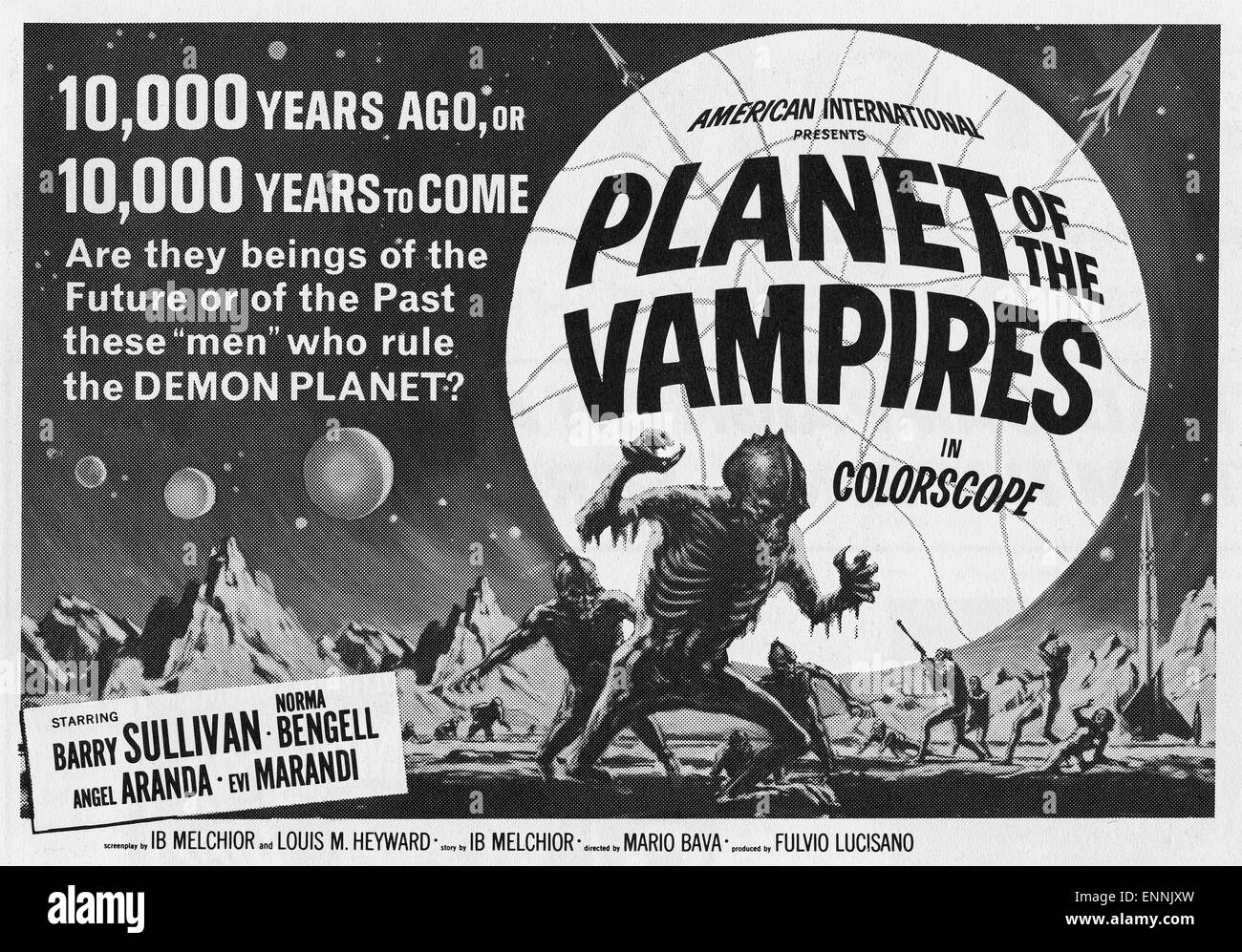 The Planet Of Vampires Poster