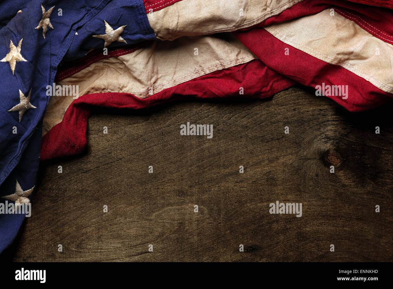 Old American flag background for Memorial Day or 4th of July Stock ...