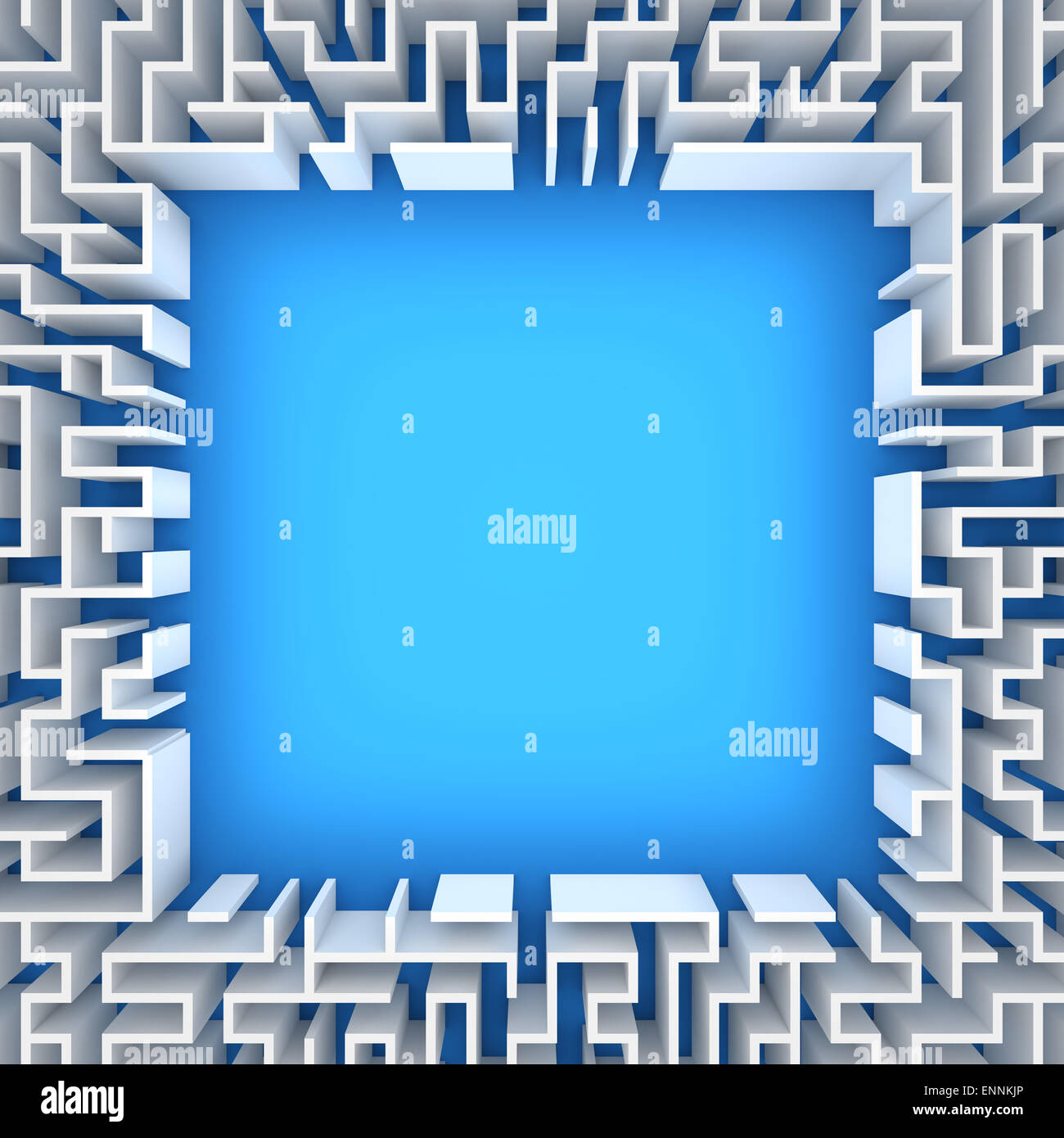 3d maze background hi-res stock photography and images - Alamy