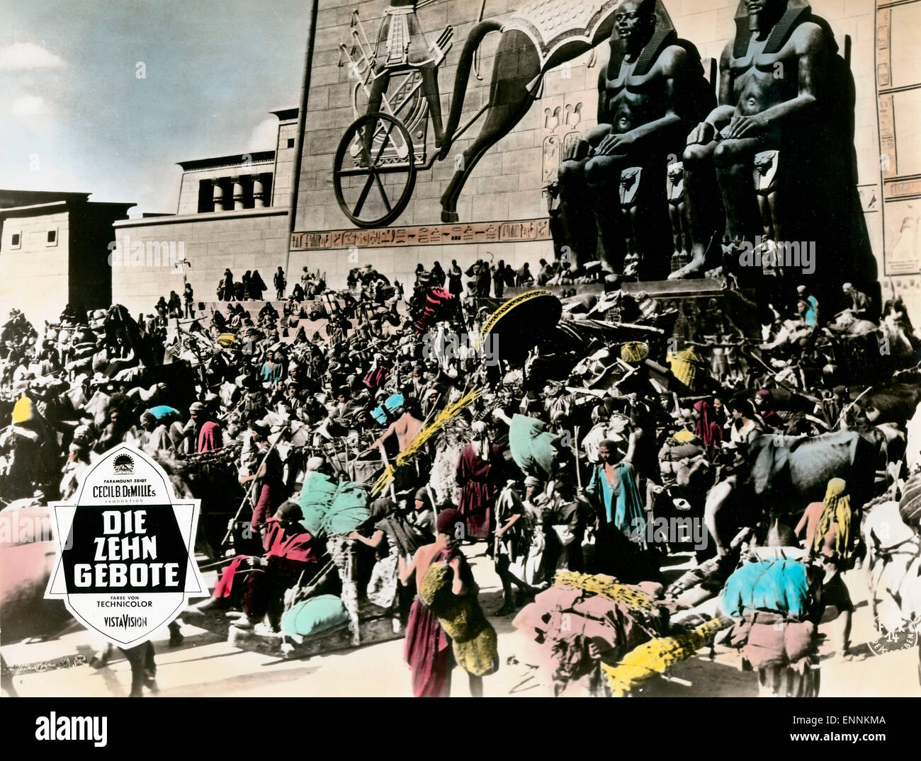 Cecil B Demille Ten Commandments Stock Photos & Cecil B Demille Ten ...