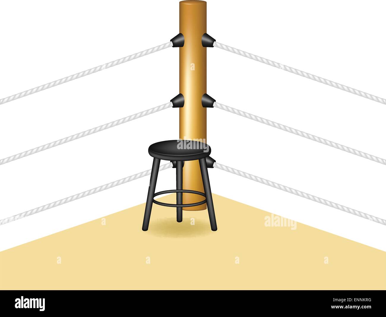 Boxing corner stool hi-res stock photography and images - Alamy