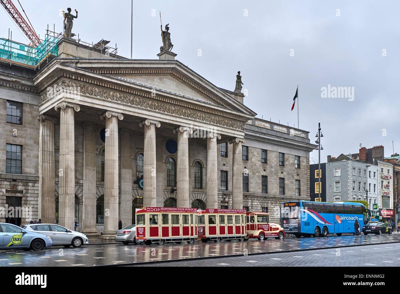 General Post Office, Dublin. Centre of the Easter Rising Stock Photo ...