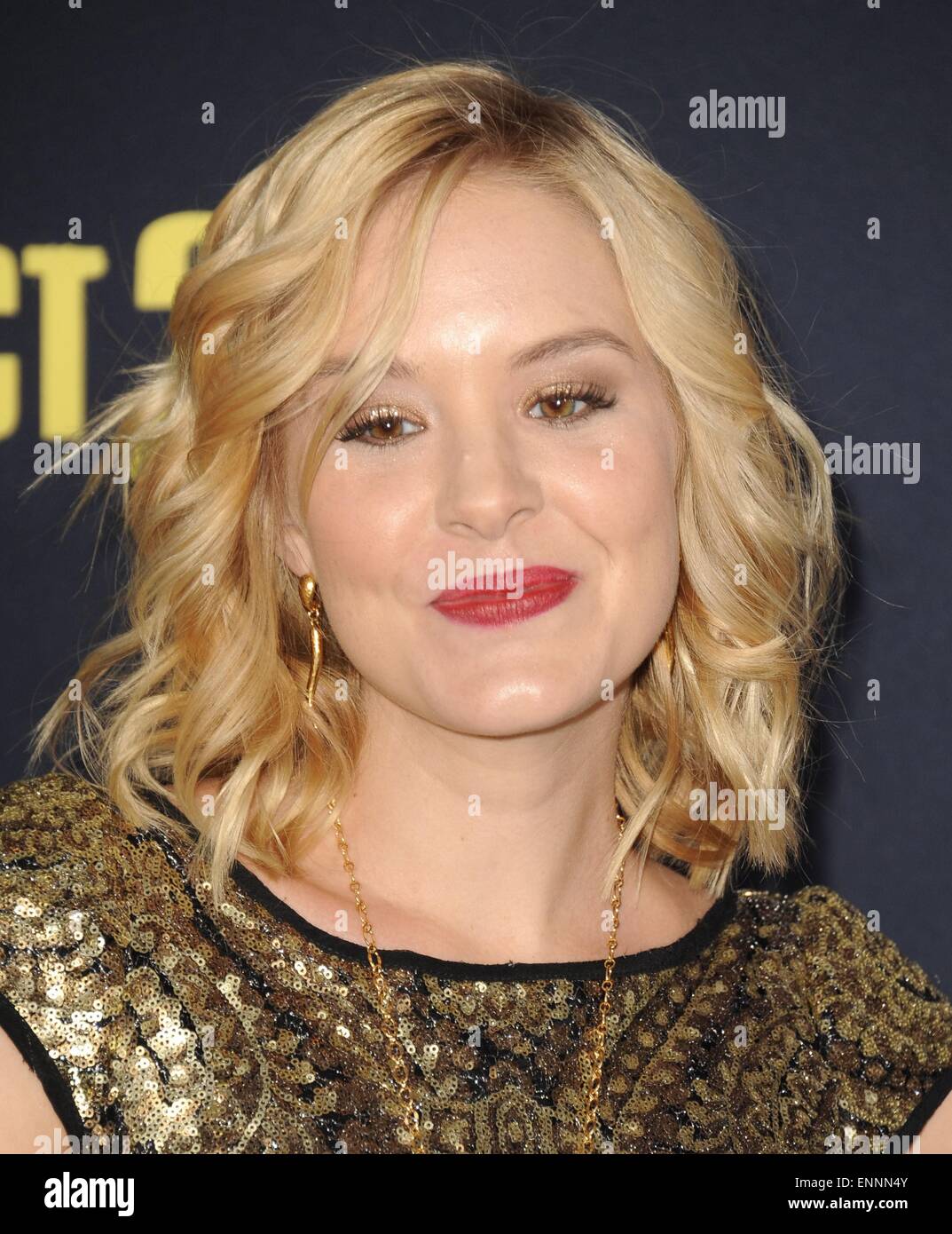 Brea Grant at arrivals for PITCH PERFECT 2 Premiere, Nokia Theatre L.A ...