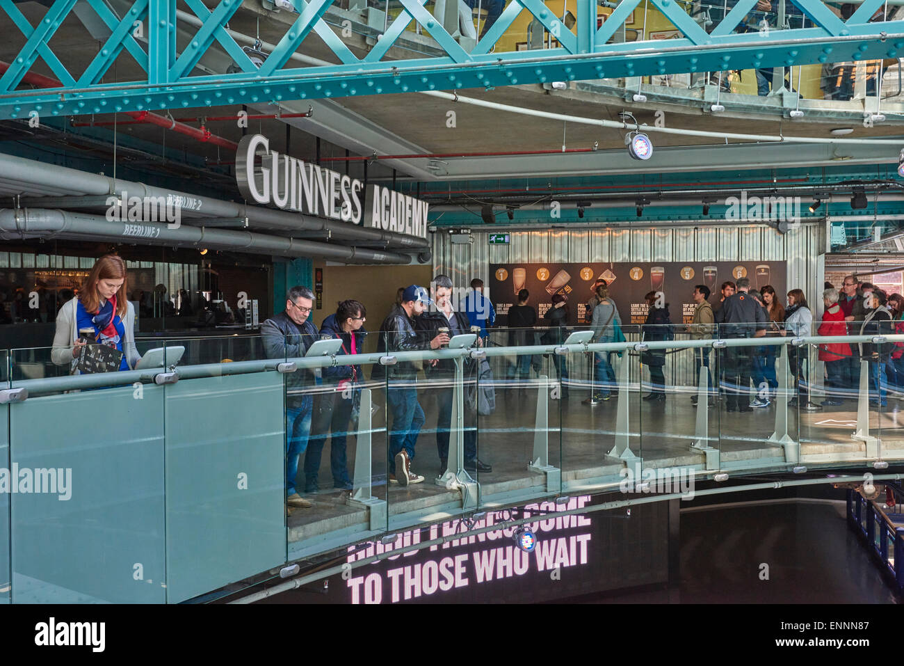 The Guinness Storehouse Dublin Ireland Stock Photo - Alamy