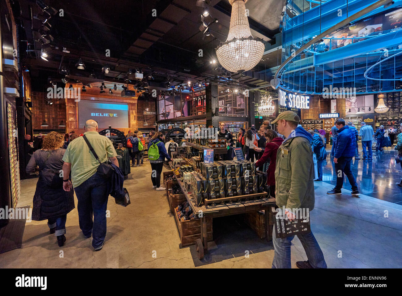 The Guinness Storehouse Dublin Ireland Stock Photo - Alamy