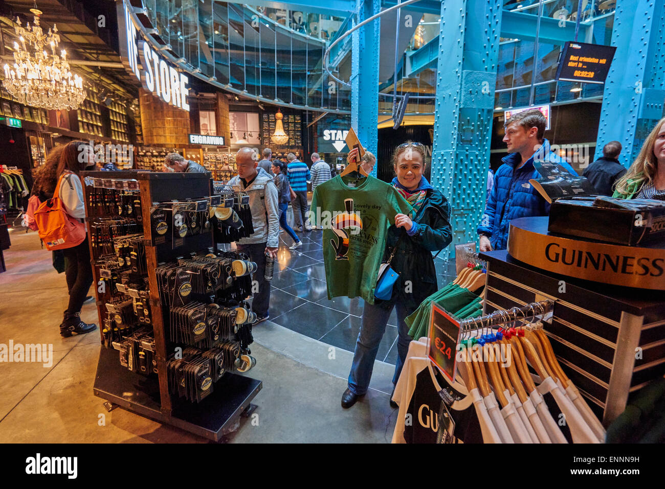 The Guinness Storehouse Dublin Ireland Stock Photo - Alamy