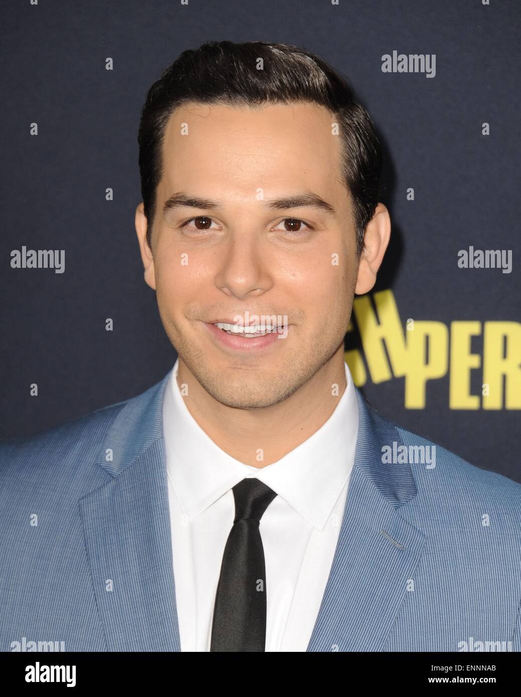 Los Angeles, CA, USA. 8th May, 2015. Skylar Astin at arrivals for PITCH ...
