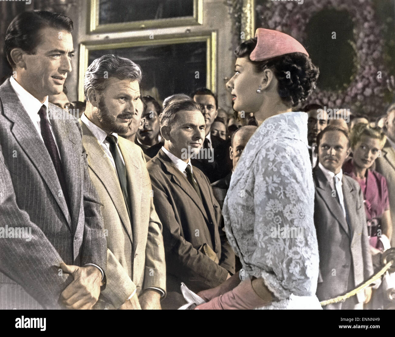 Audrey Hepburn And Gregory Peck High Resolution Stock Photography and ...