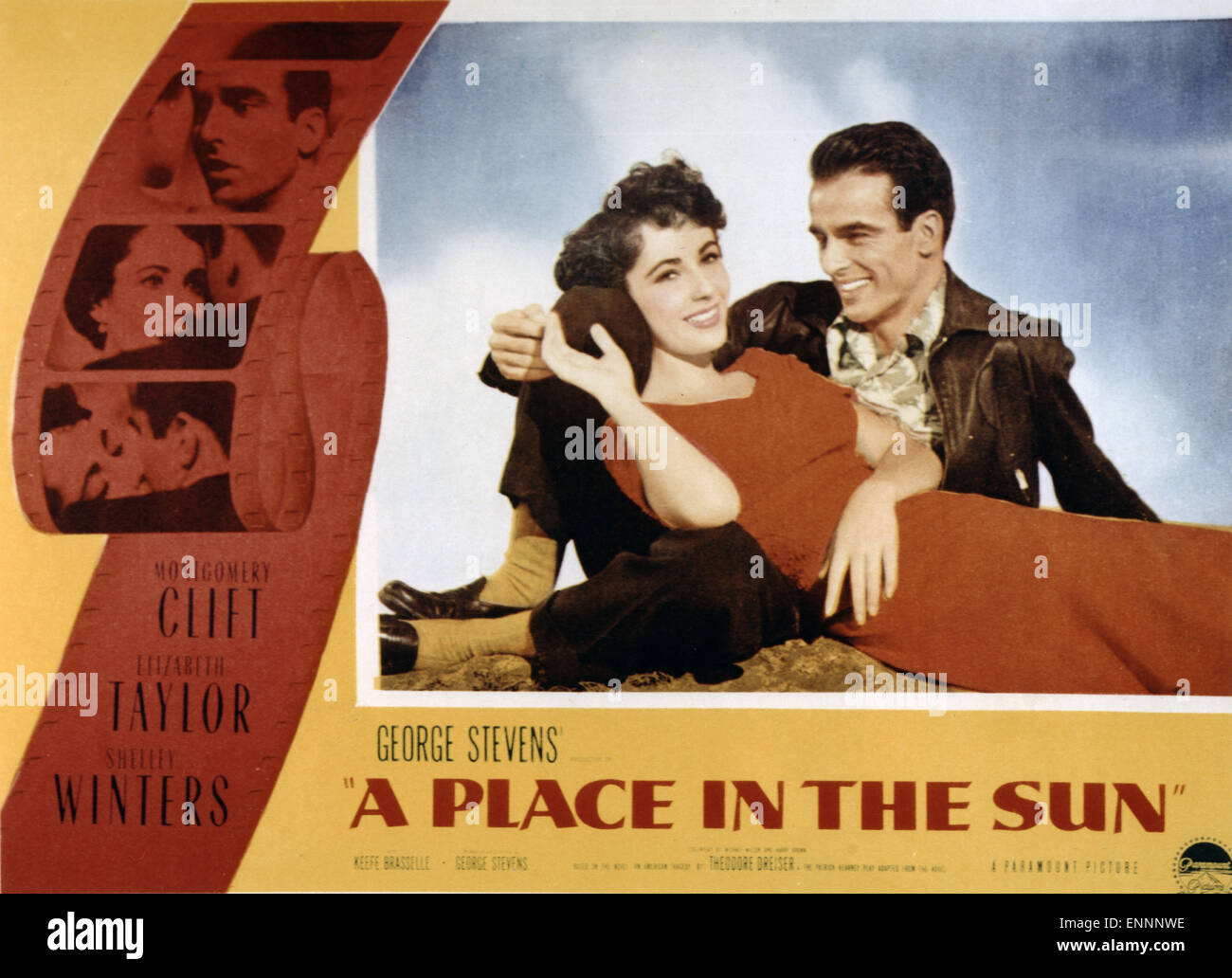 A place in the sun movie poster hi-res stock photography and images - Alamy