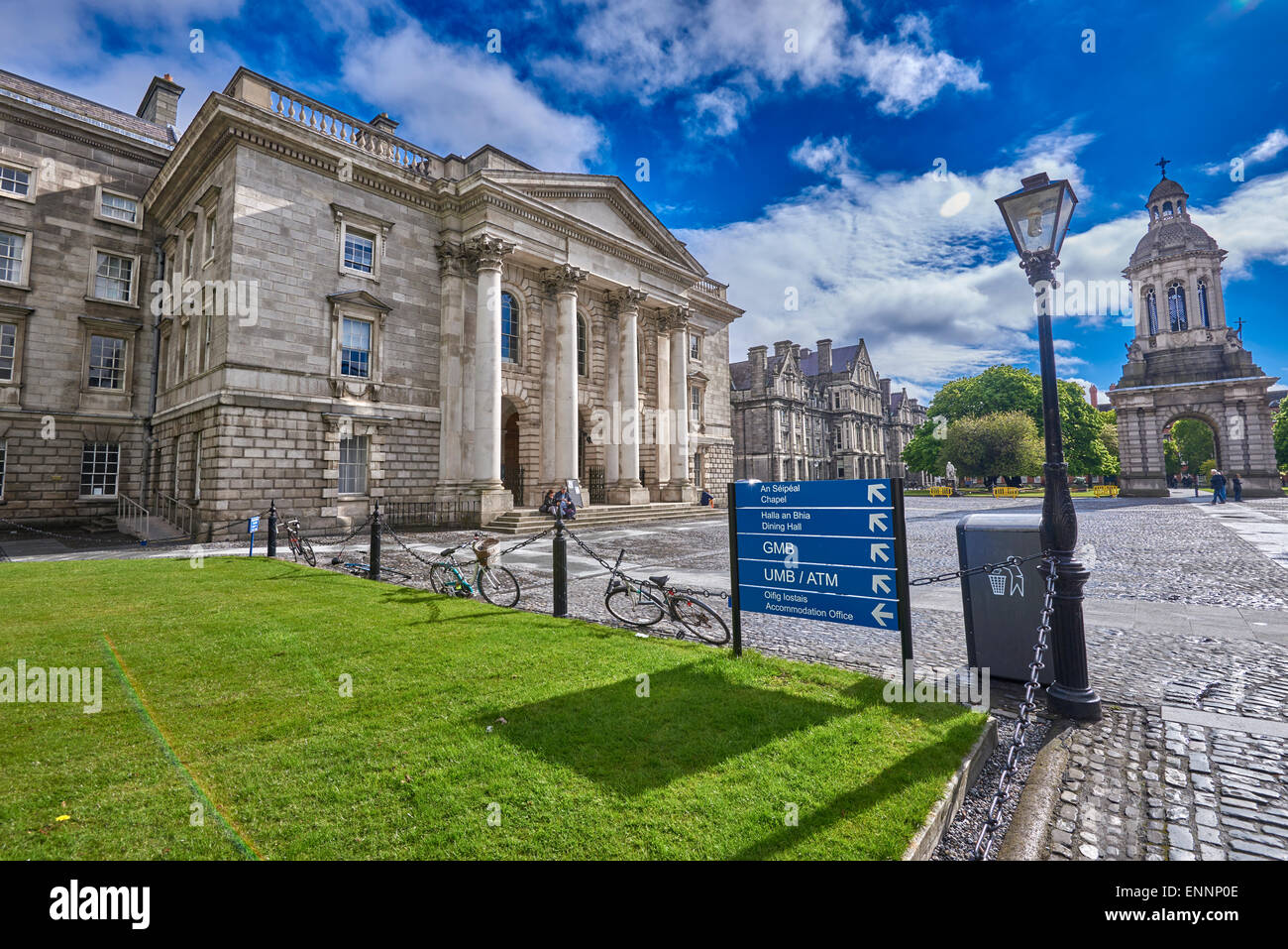 Trinity College Dublin Ireland Stock Photo - Alamy