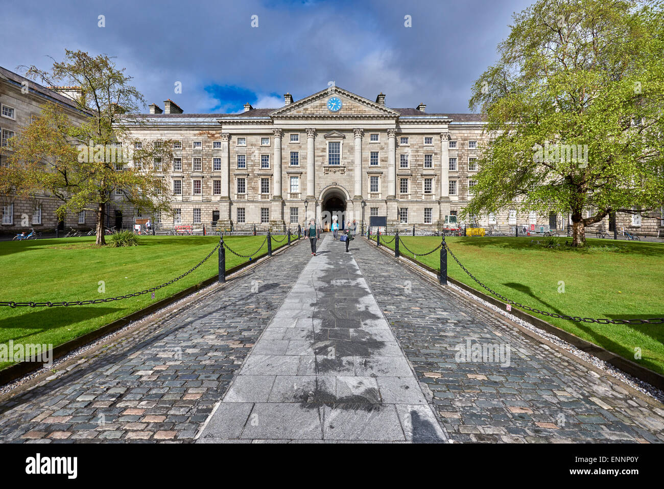 Trinity College Dublin Ireland Stock Photo - Alamy