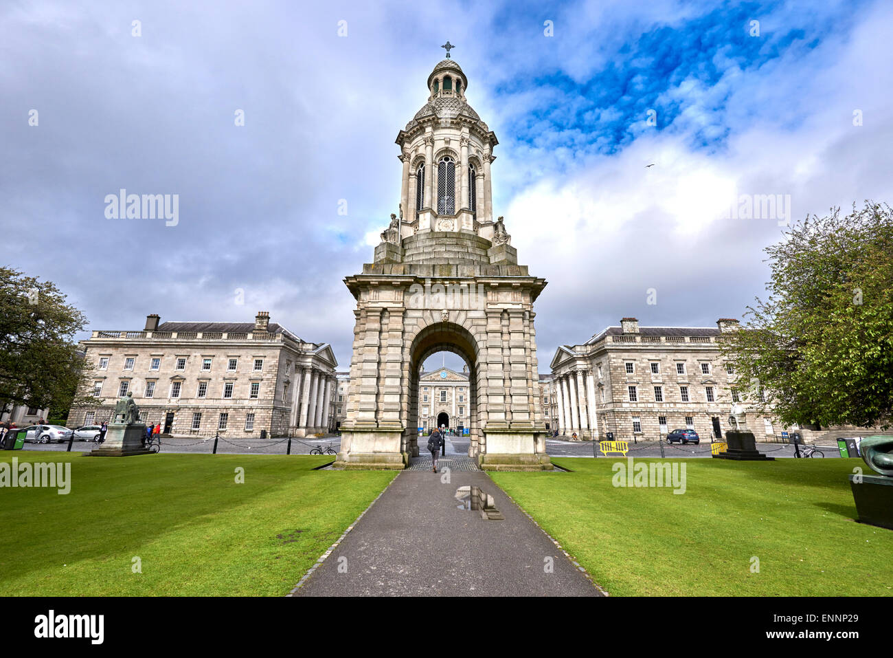 Trinity College Dublin Ireland Stock Photo - Alamy