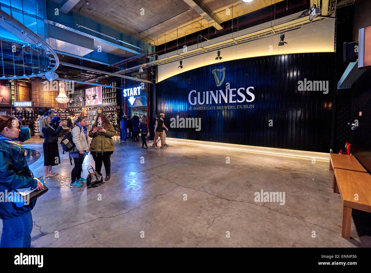 The Guinness Storehouse Dublin Ireland Stock Photo - Alamy