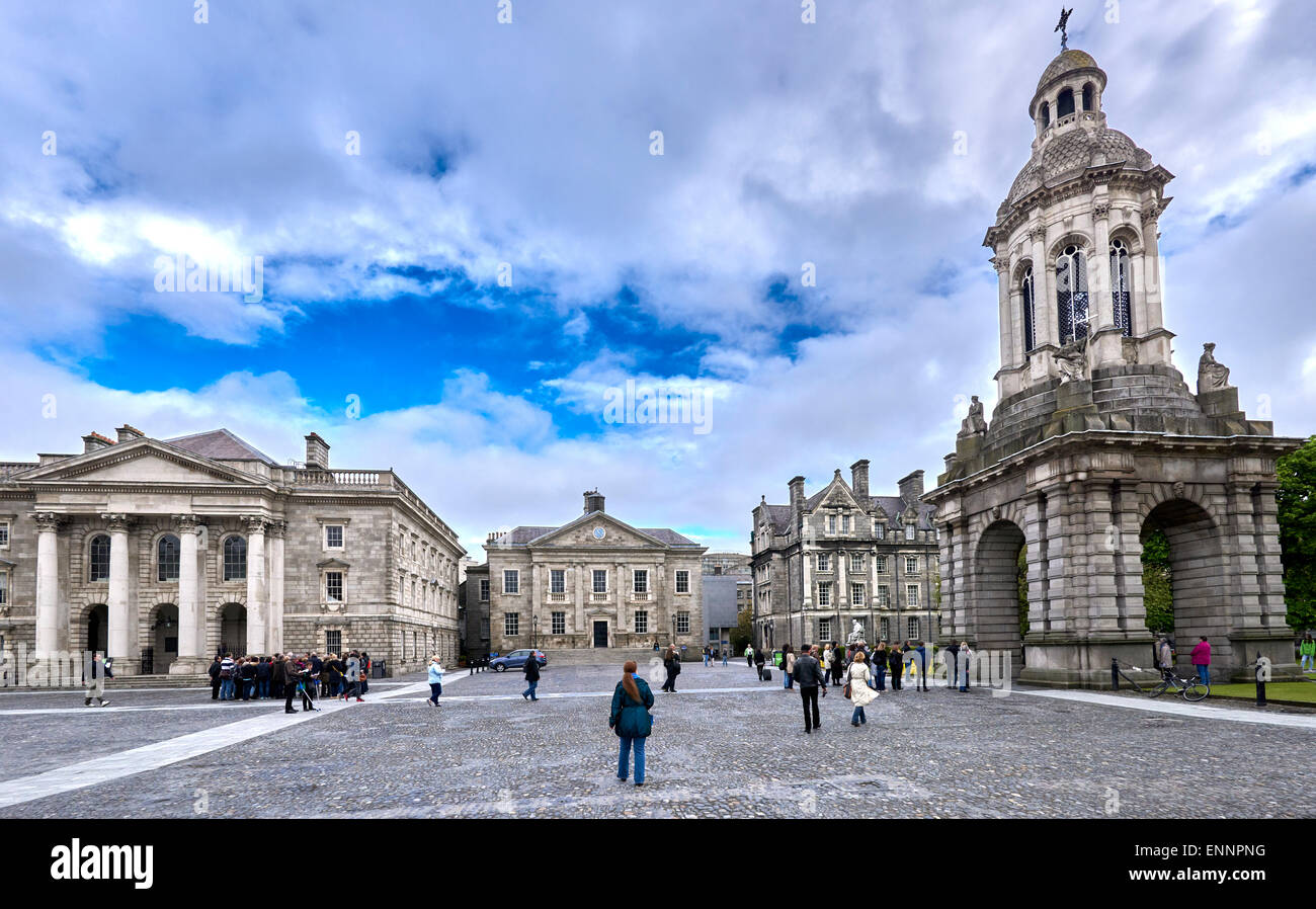 Trinity College Dublin Ireland Stock Photo - Alamy