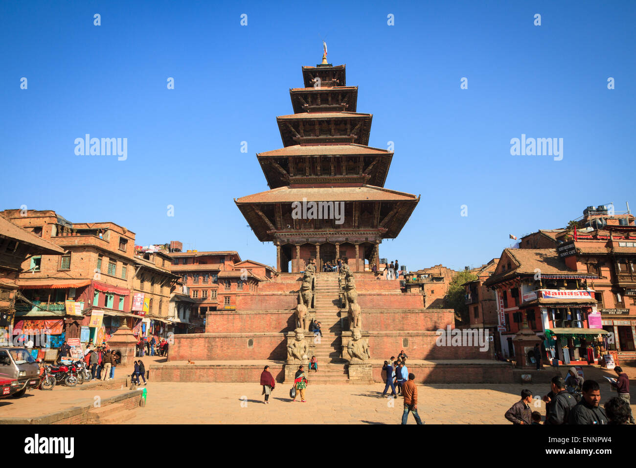 Five pagoda temple hi-res stock photography and images - Alamy