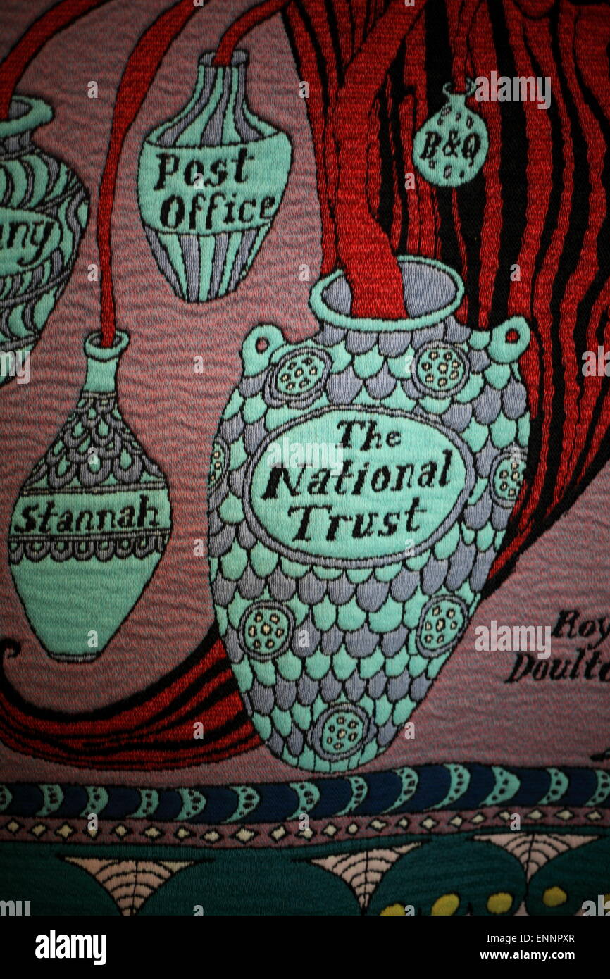 Detail of Grayson Perry Walthamstow Tapestry 2012 Stock Photo - Alamy