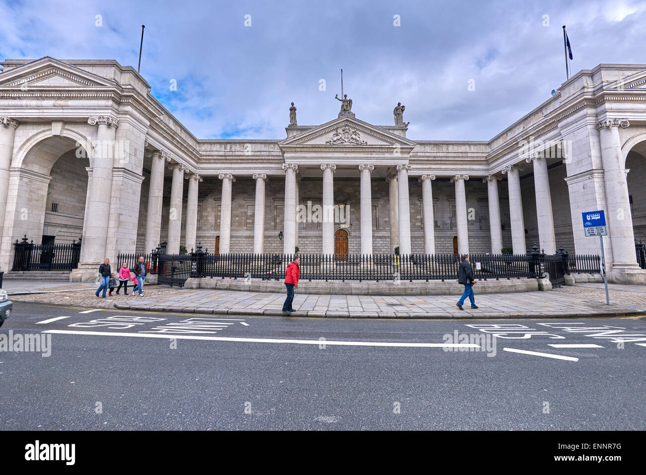 Dublin the capital and largest city of Ireland Stock Photo - Alamy